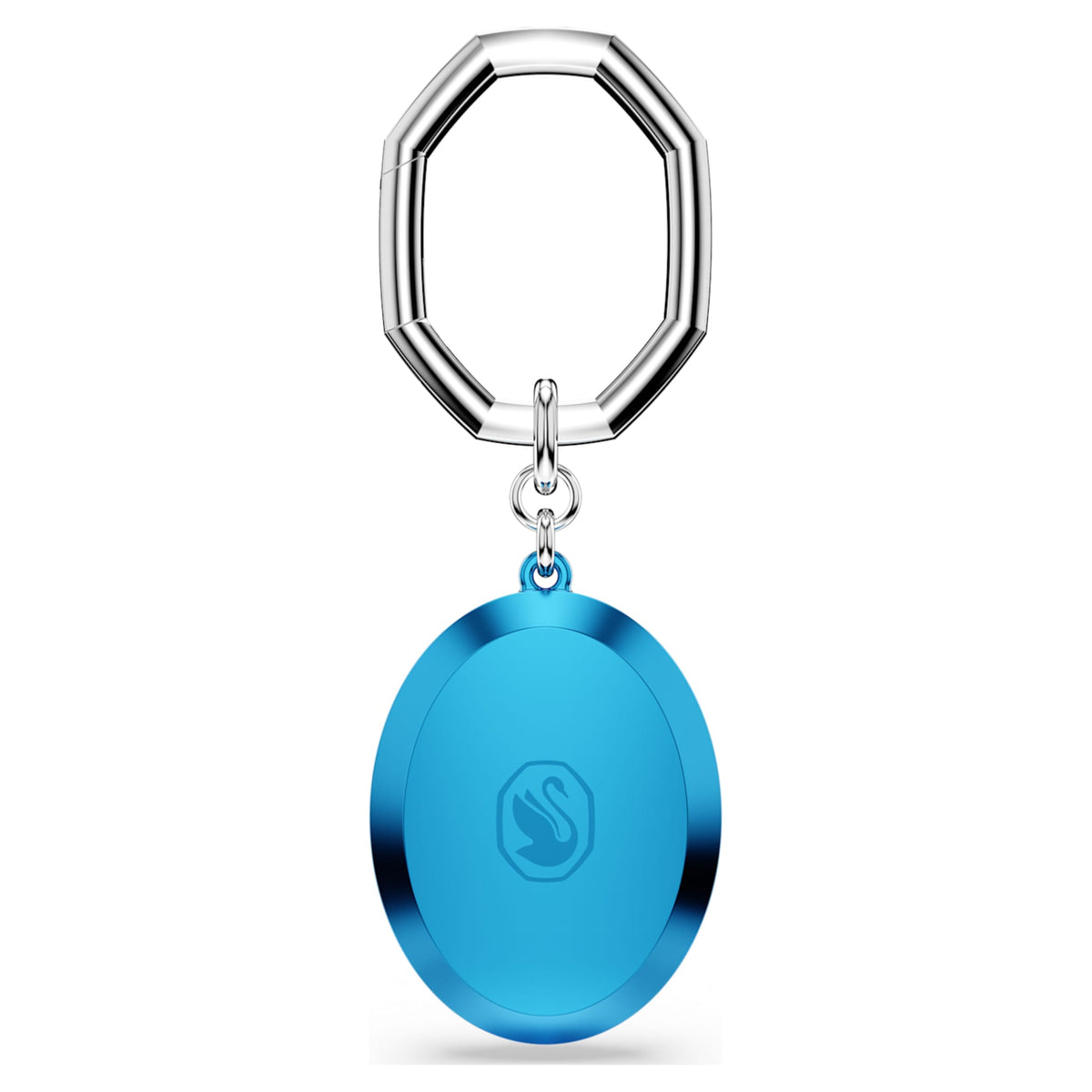 Key ring Oval cut, Blue, Mixed metal finish | Shukha Online Store